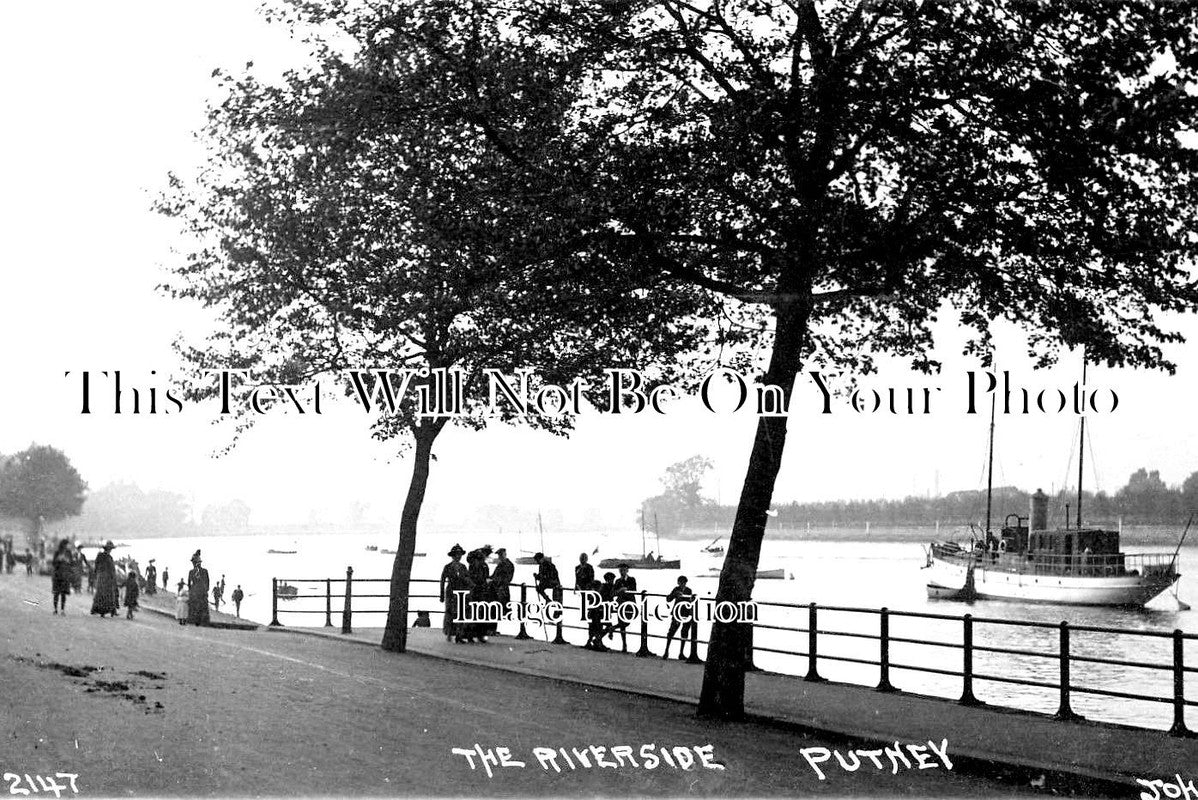 LO 2794 - The Riverside, Putney, London c1907 – JB Archive