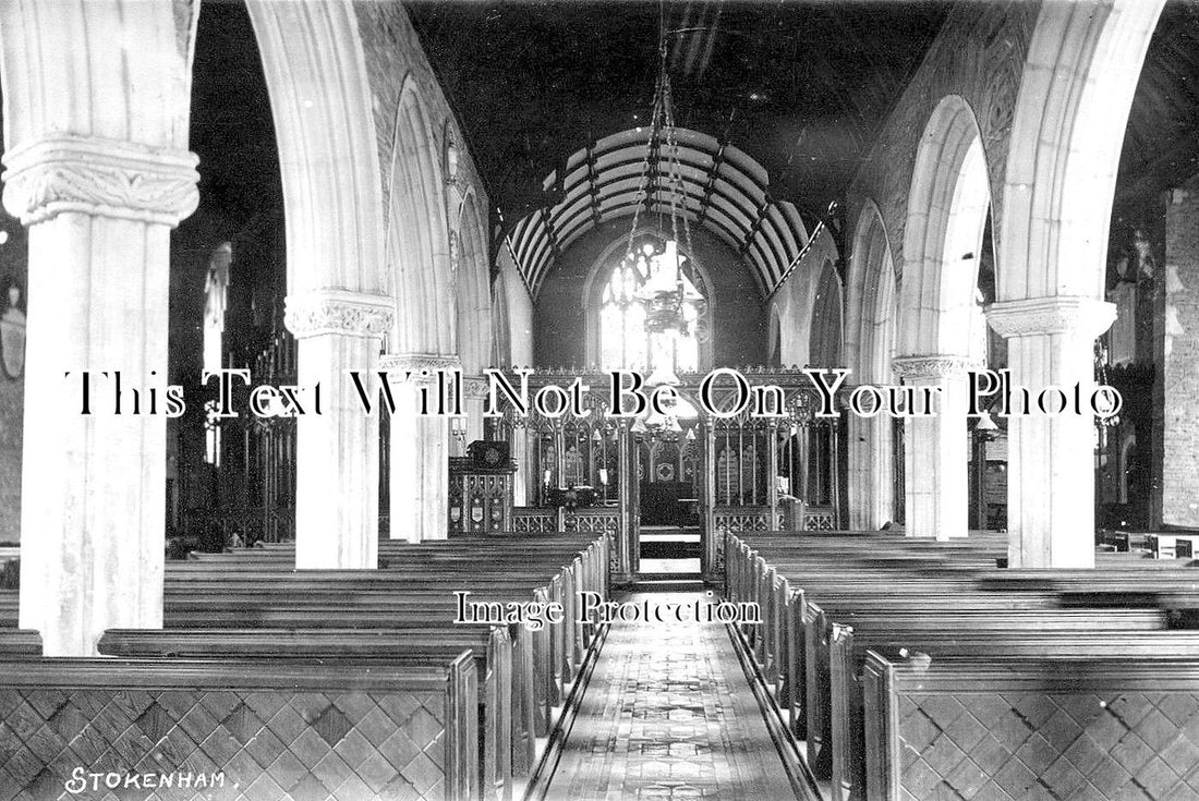 LO 2816 - Stokenham Church Interior, Devon – JB Archive