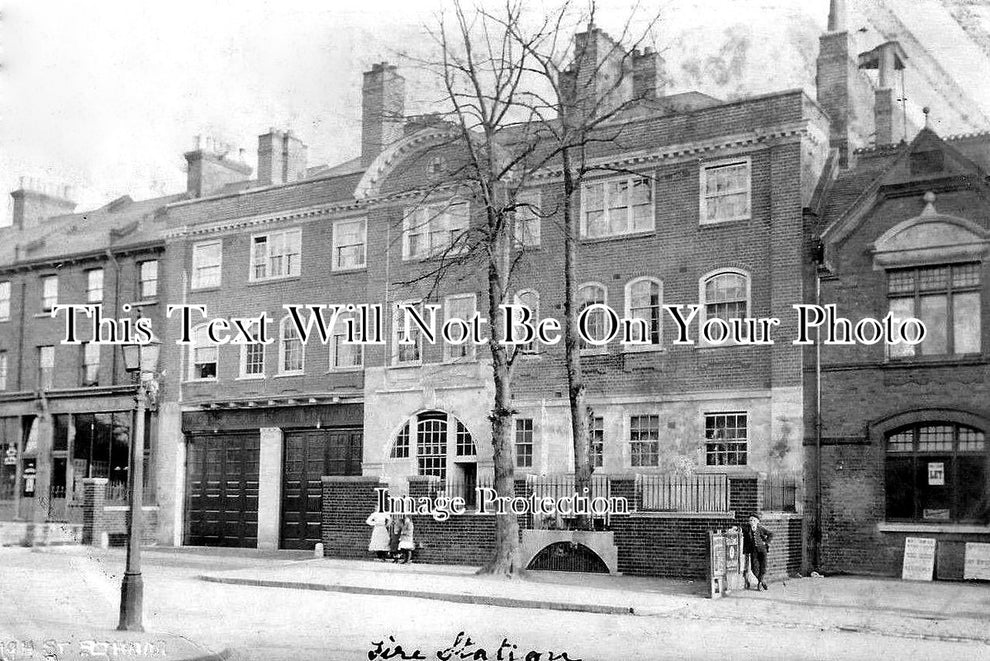 LO 2930 - High Street Fire Station, Eltham, London c1905 – JB Archive