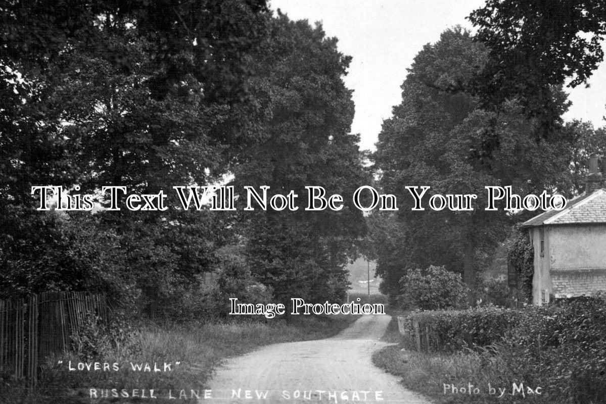 LO 3451 - Lovers Walk, Russell Lane, New Southgate, London – JB Archive