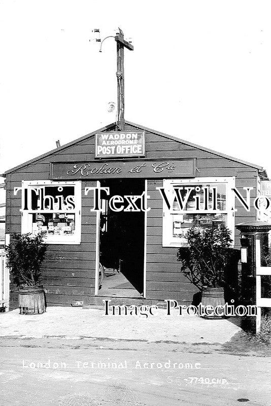 LO 3700 - Waddon Aerodrome Post Office, Croydon Aerodrome, London – JB ...