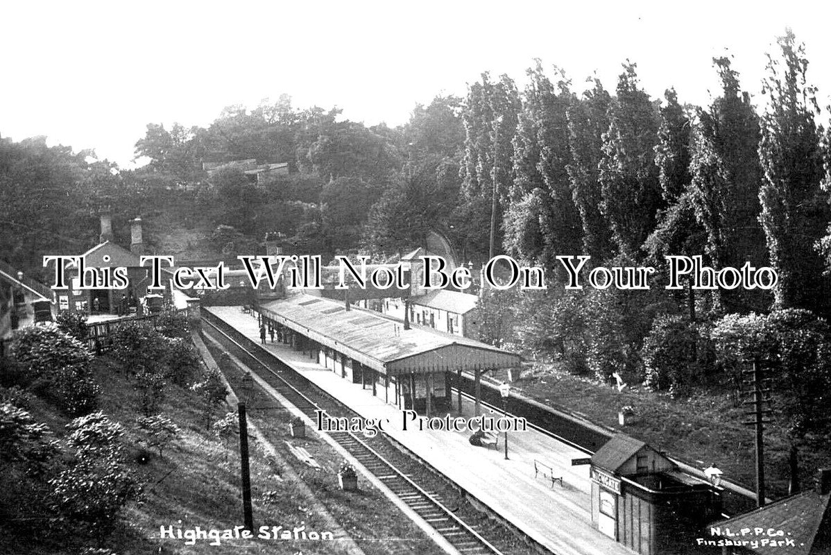 LO 3718 - Highgate Railway Station, London – JB Archive