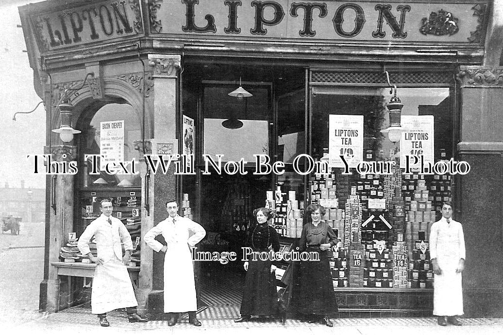 LO 3880 - Penge Shop Front, Litpon Tea, Bromley, London – JB Archive