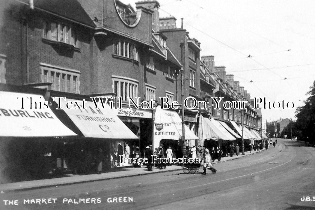LO 392 - The Market, Palmers Green, Southgate, London – JB Archive