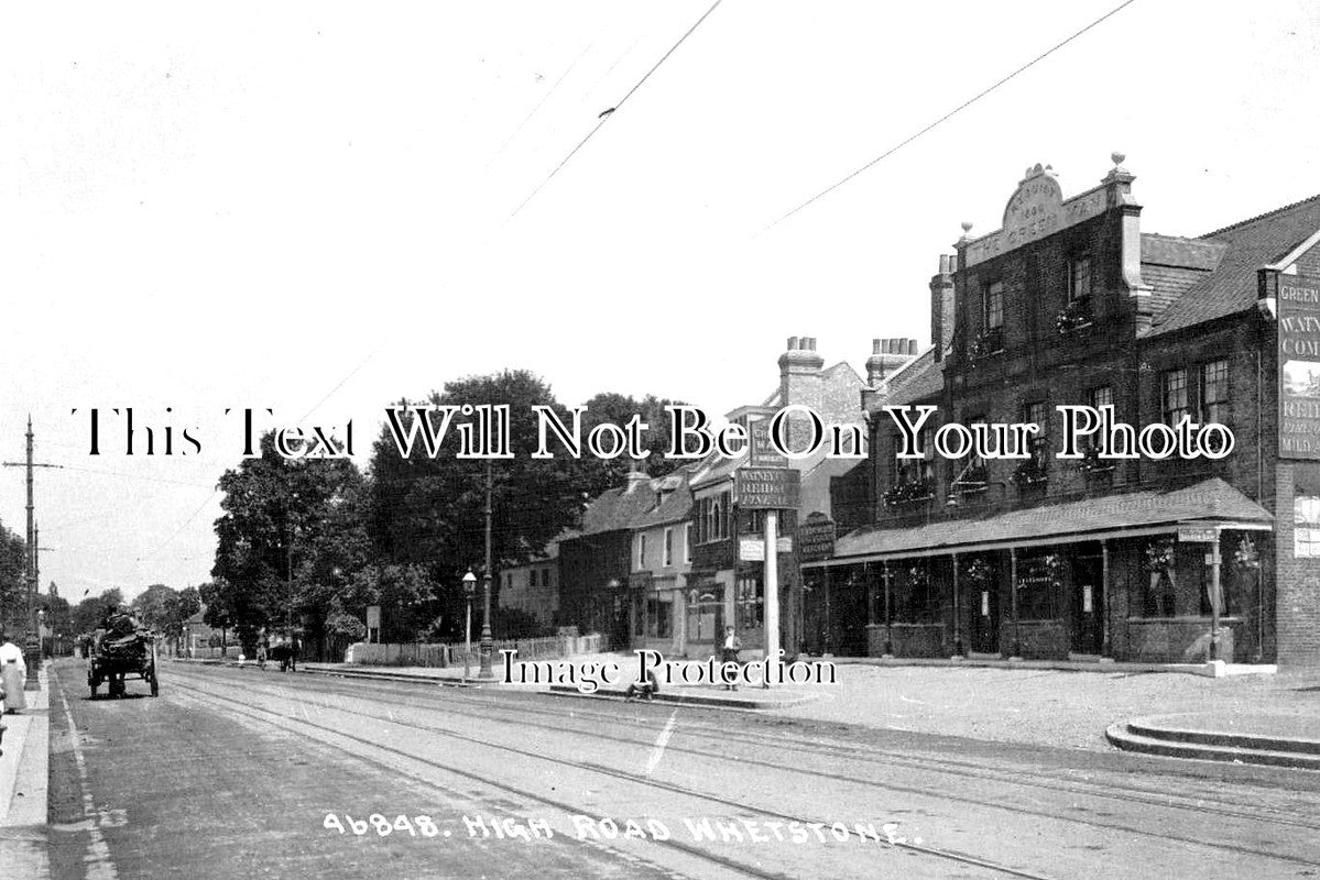 LO 3928 - Green Man Pub, High Road, Whetstone, London – JB Archive