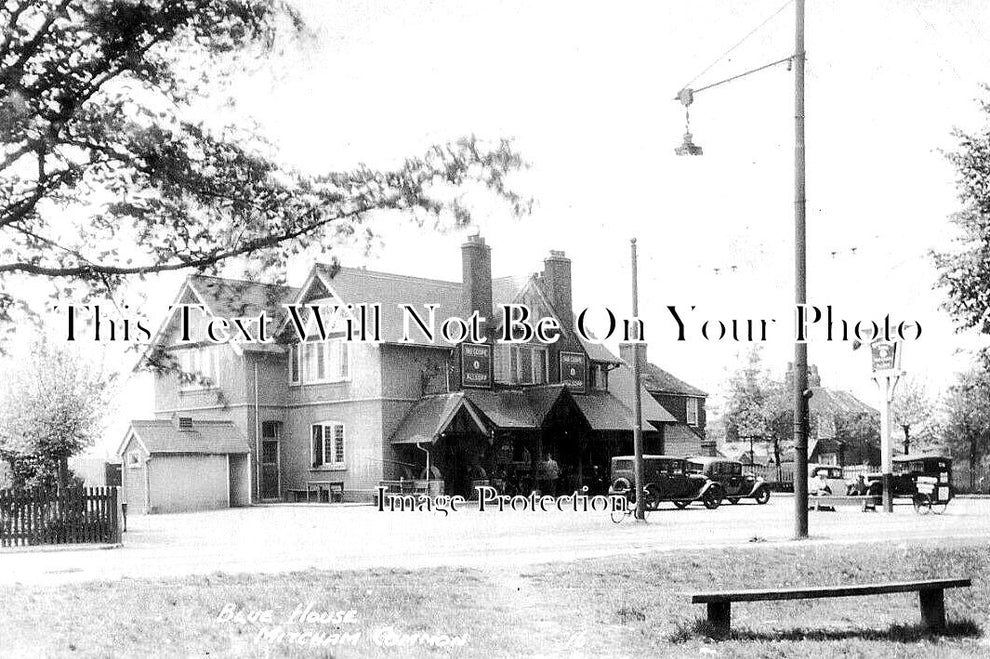LO 4127 - Blue House Pub, Mitcham Common, Croydon, London – JB Archive