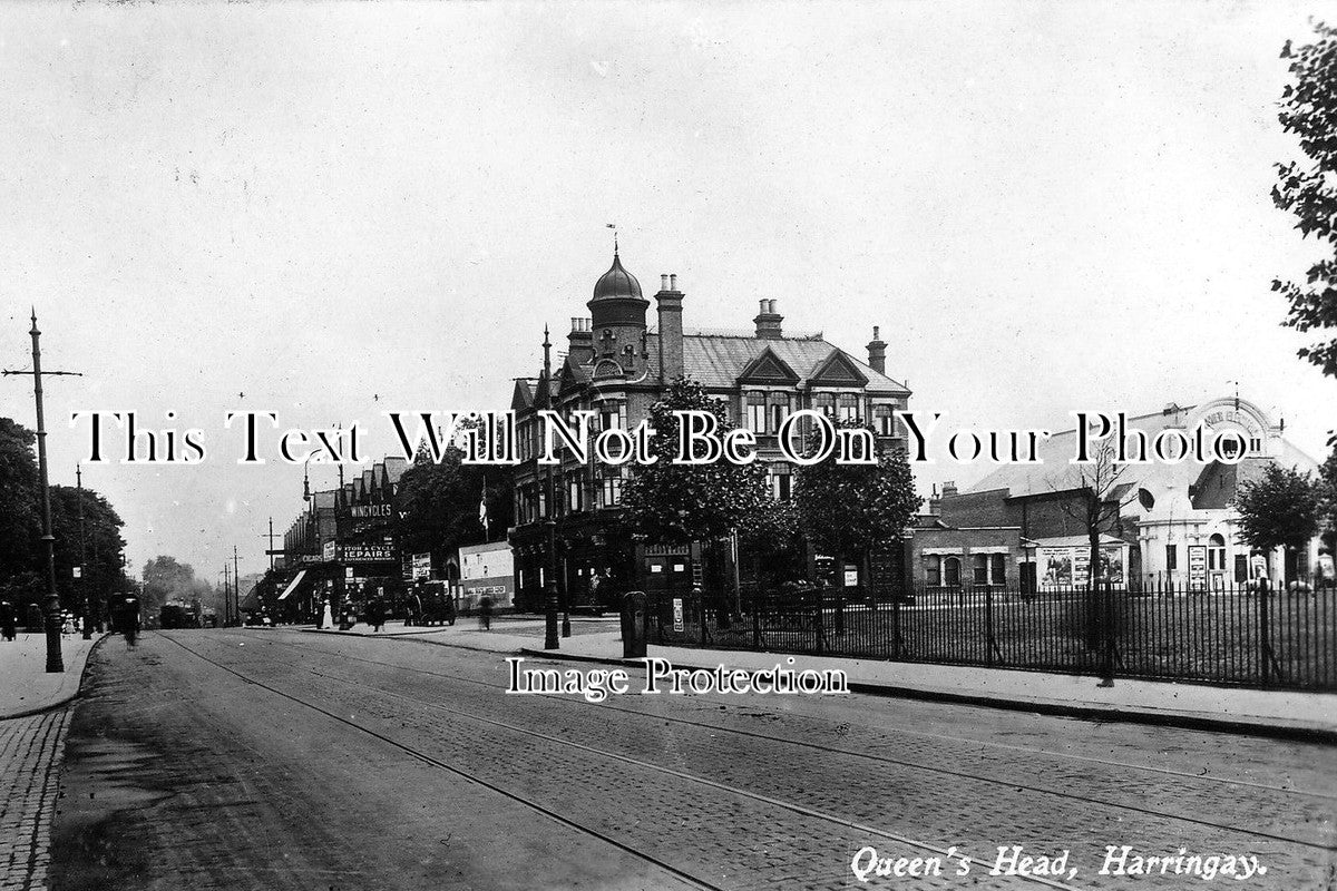 LO 43 - Premier Electric Cinema, Queens Head, Harringay, Londoon c1925 ...