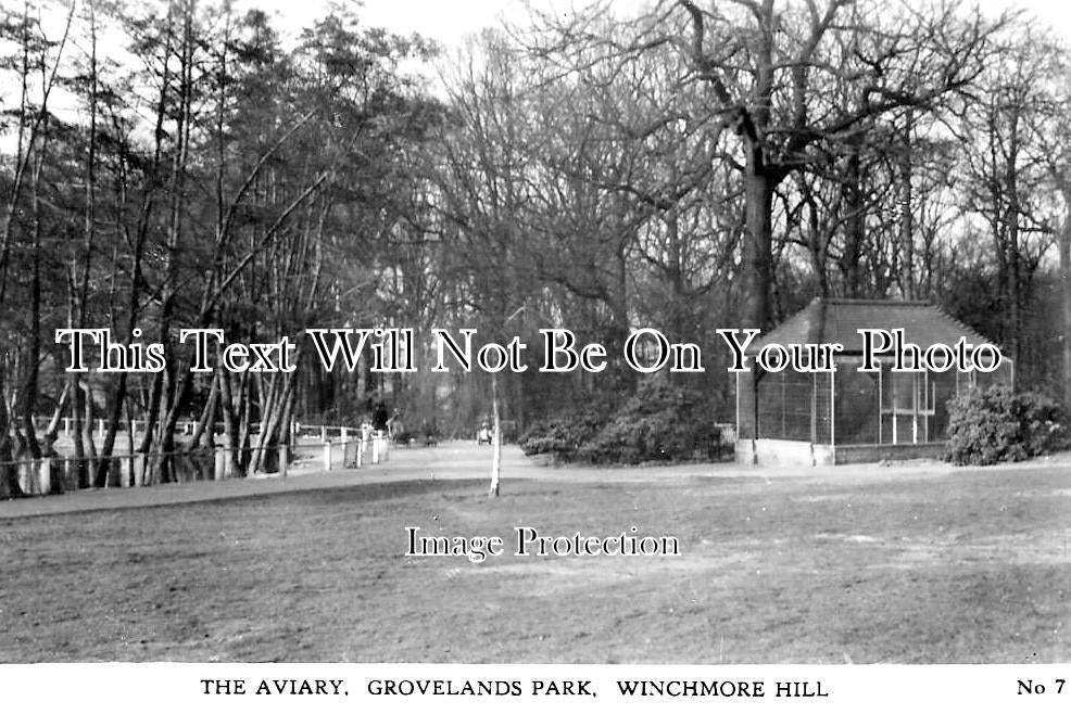 LO 4554 - The Aviary, Grovelands Park, Winchmore Hill, London – JB Archive