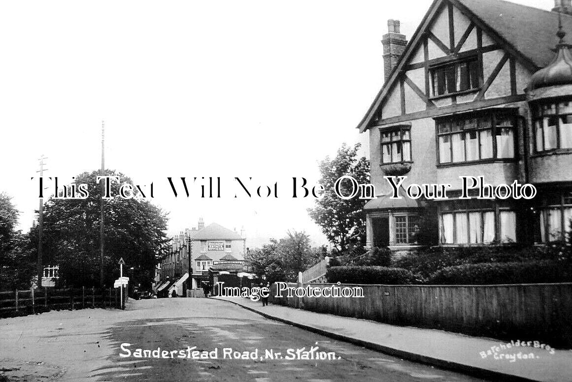 LO 4572 - Sanderstead Road Near Railway Station, London – JB Archive