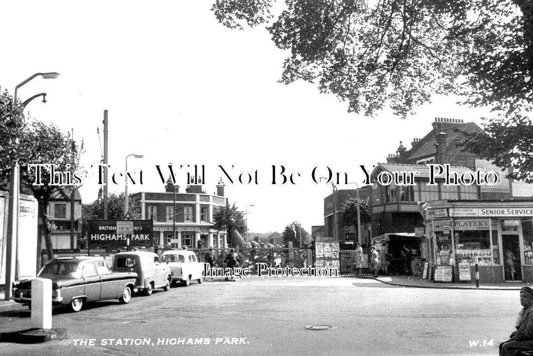 LO 4657 - Higham Park Railway Station, London – JB Archive