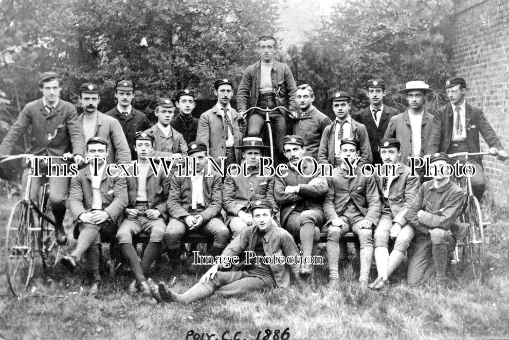 LO 4832 - Polytechnic Cycling Club, Harlesden, London – JB Archive