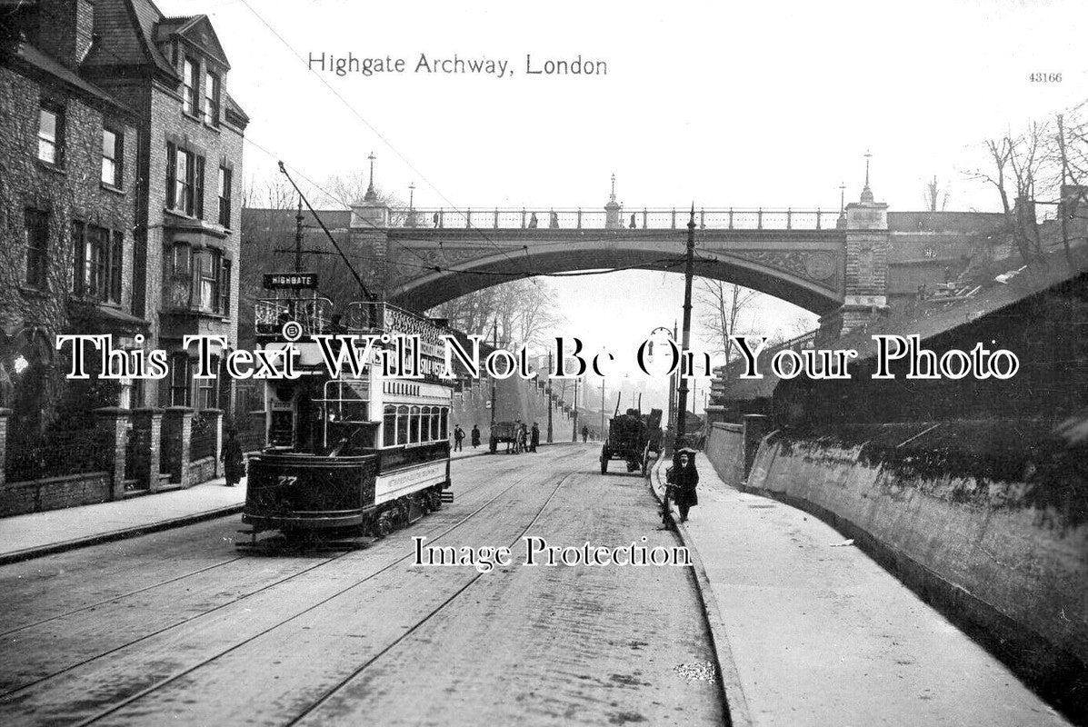 LO 4852 - Highgate Archway, London – JB Archive