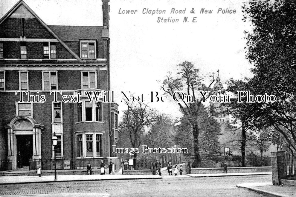 LO 5128 - Lower Clapton Road & New Police Station, London – JB Archive