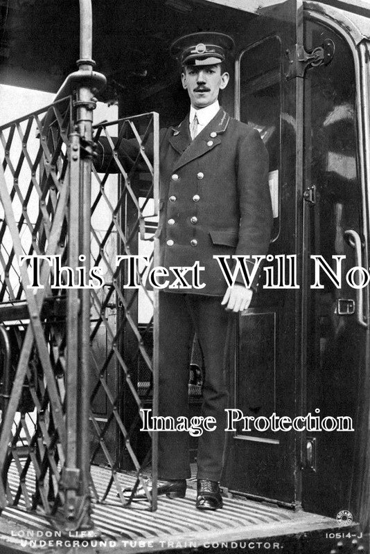 LO 527 - Underground Tube Train Conductor, London Life – JB Archive