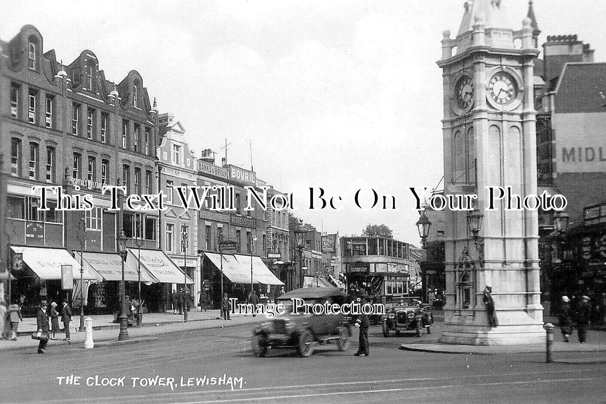 LO 5415 - The Clock Tower, Lewisham, London – JB Archive