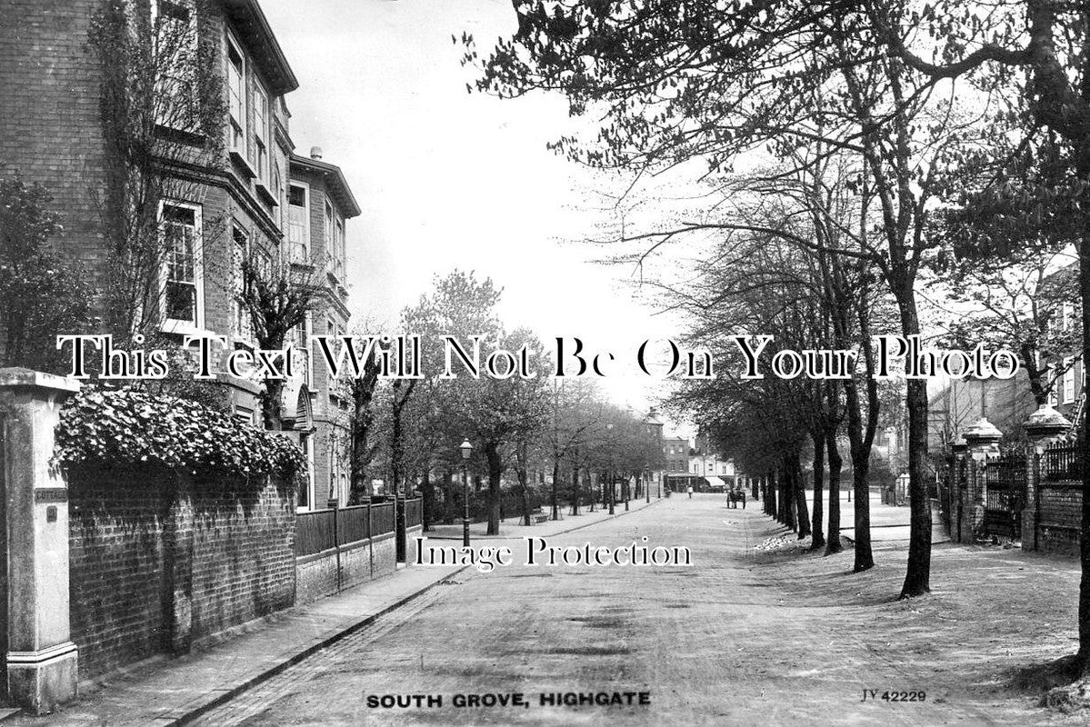 LO 5525 - South Grove, Highgate, London – JB Archive