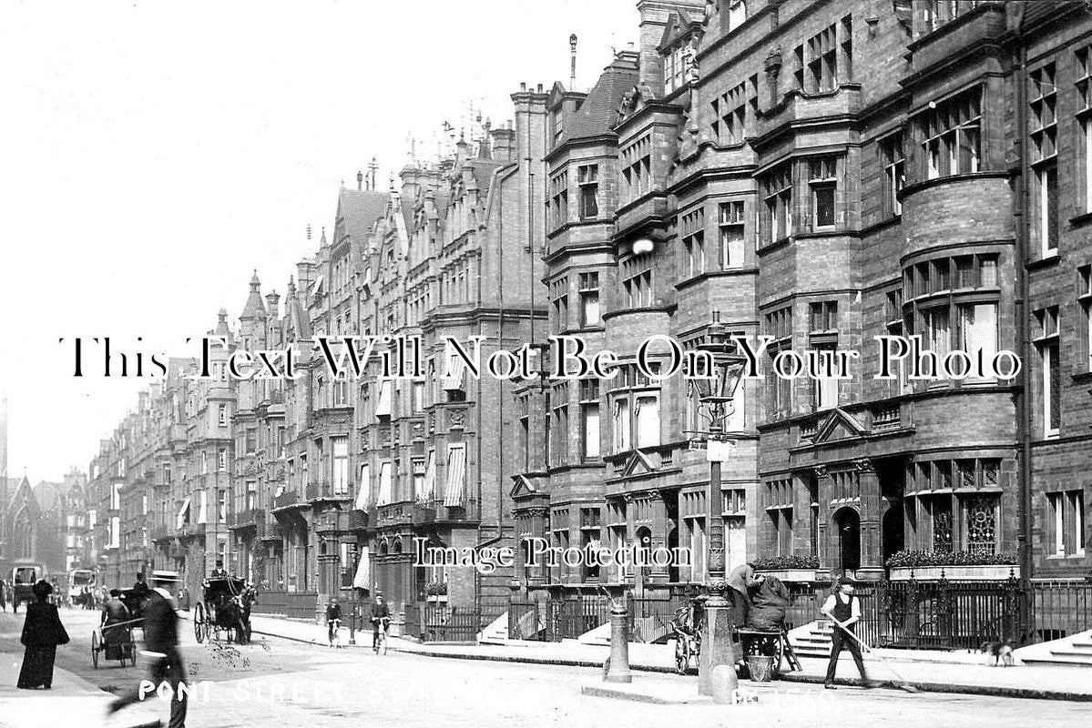 LO 5548 - Pont Street, Chelsea, London c1906 – JB Archive