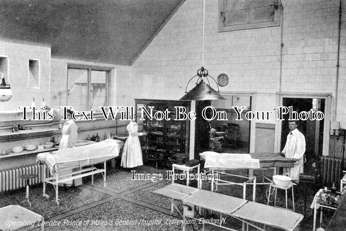 LO 5821 - Operating Theatre, Princes Of Wales Hospital, Tottenham, Lon ...