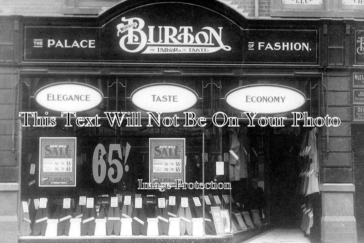 LO 5822 - Montague Burton Tailors Shop, London – JB Archive