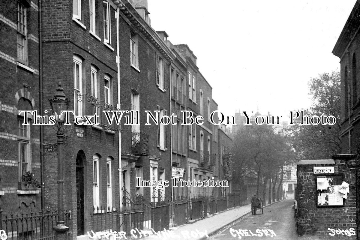 LO 5859 - Upper Cheyne Row, Chelsea, London c1915 – JB Archive