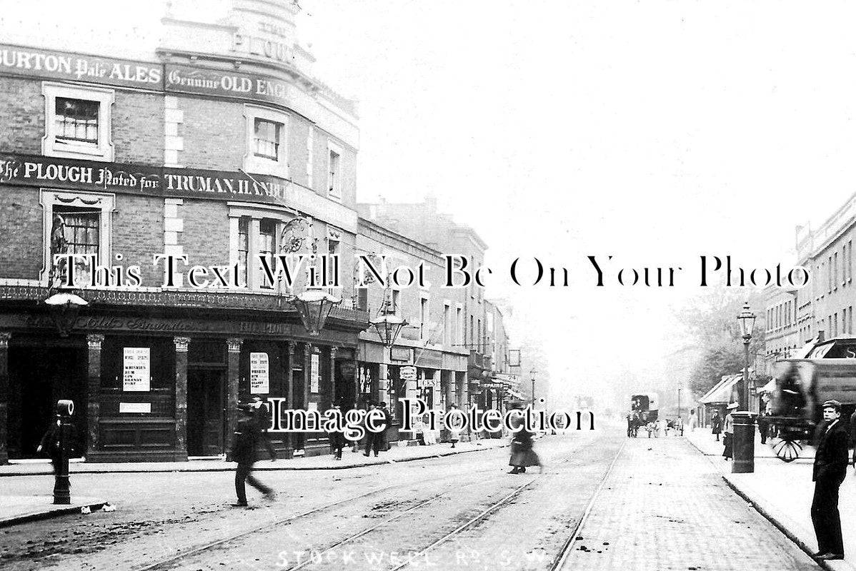 LO 6029 - The Plough Pub, Stockwell Road, Brixton, London – JB Archive