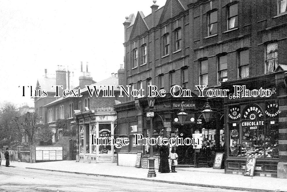 LO 6123 - Manor Park Parade, Lee High Road, Lewisham, London – JB Archive