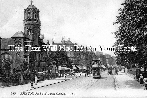 LO 63 - Brixton Road & Christ Church, London – JB Archive