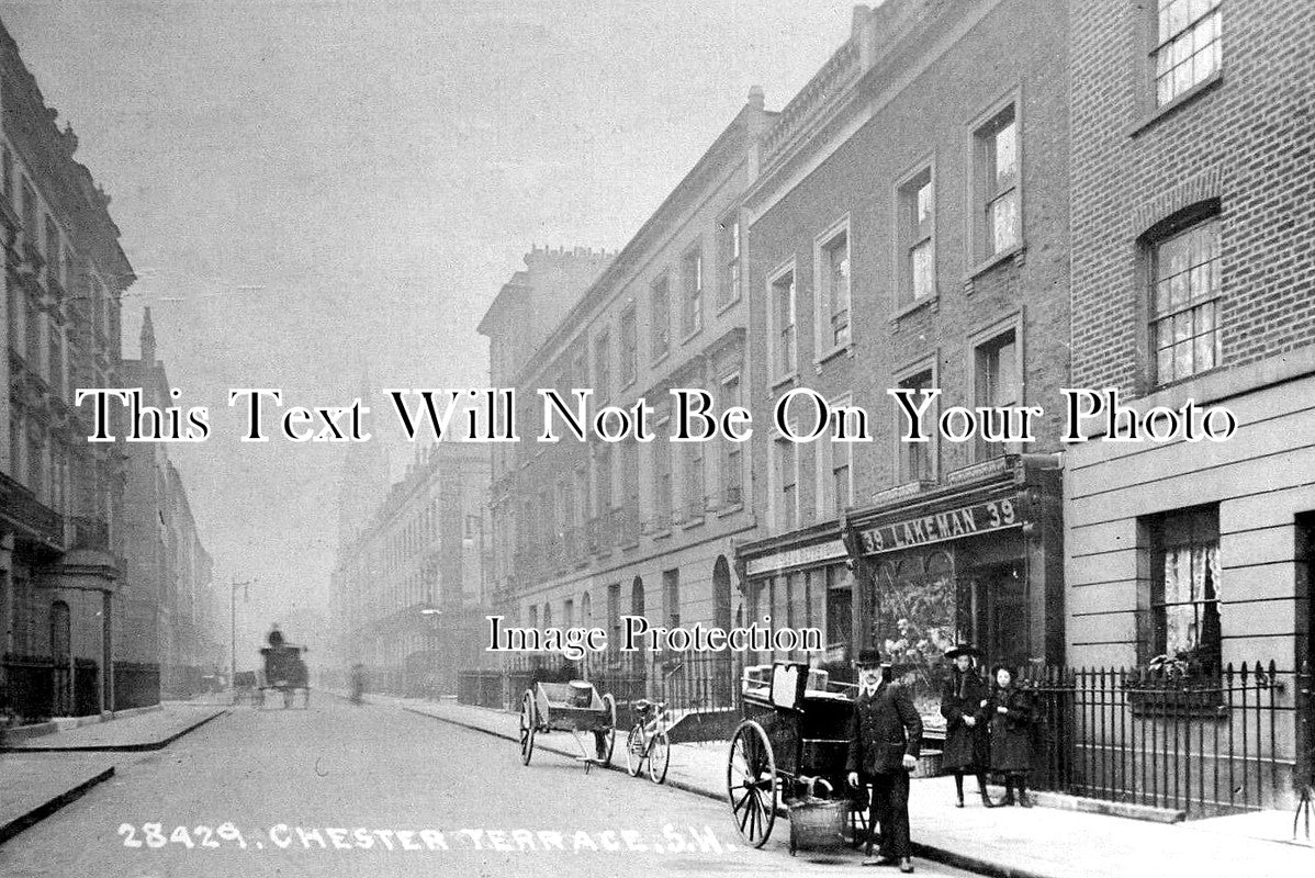 LO 6378 - Chester Terrace, Eaton Square, London c1907 – JB Archive