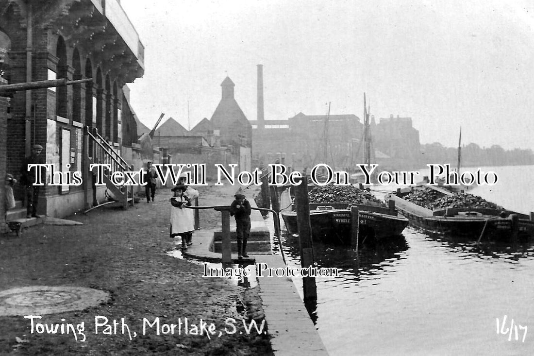 LO 745 - Towing Path, Mortlake, London – JB Archive