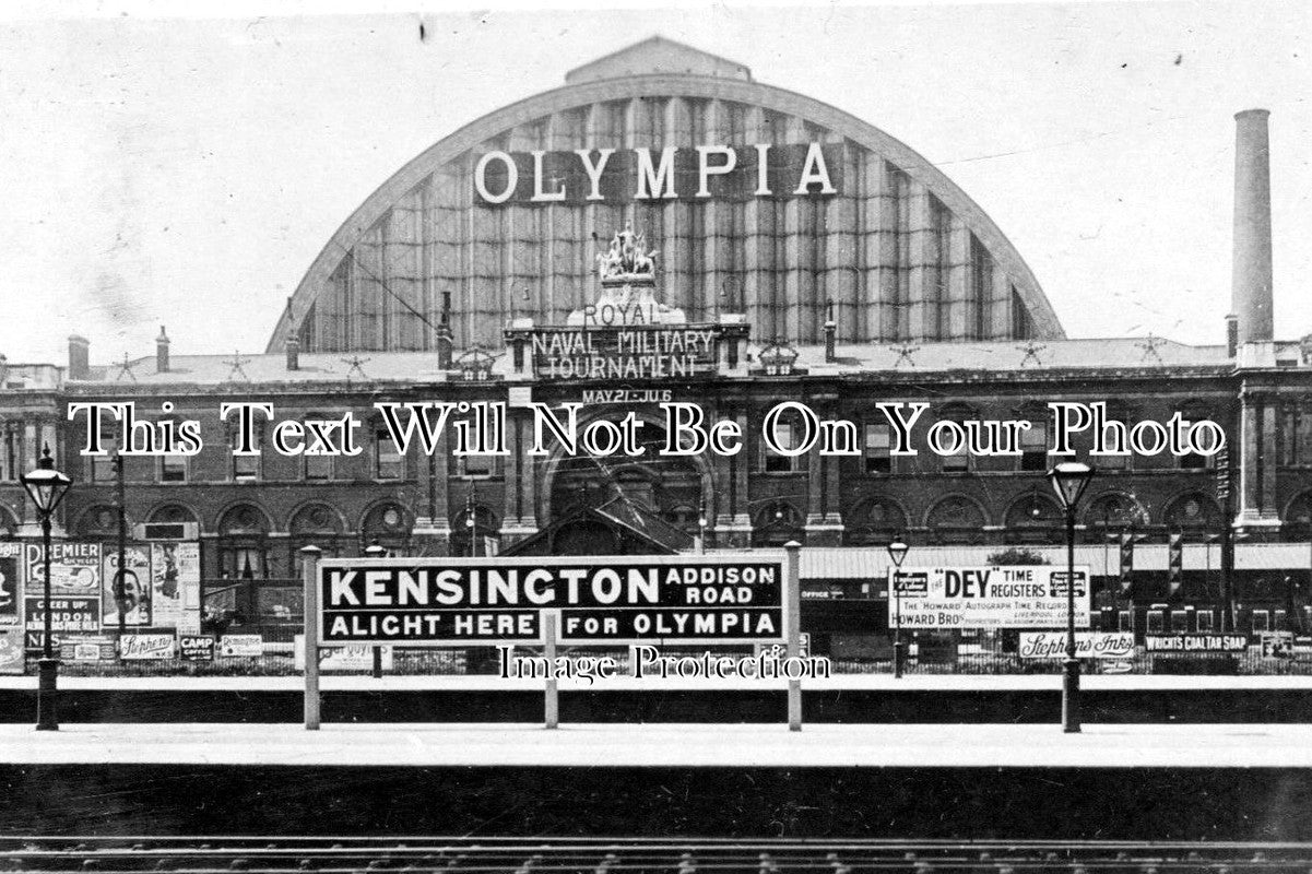 LO 796 - Addison Road Railway Station, Kensington, London – JB Archive