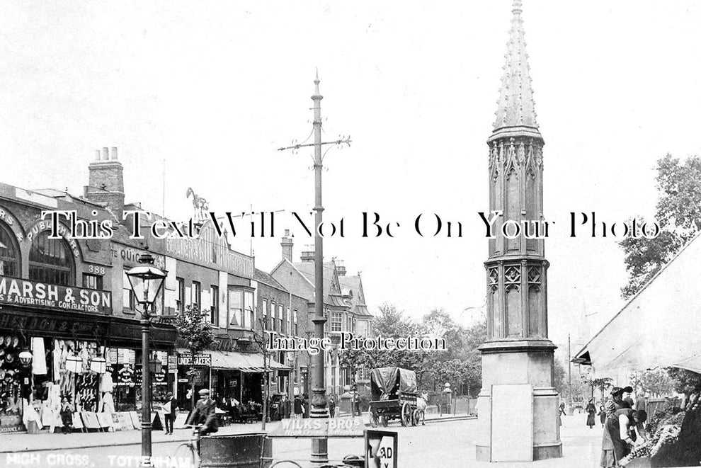 MI 1157 - High Cross, Tottenham, Middlesex c1911 – JB Archive