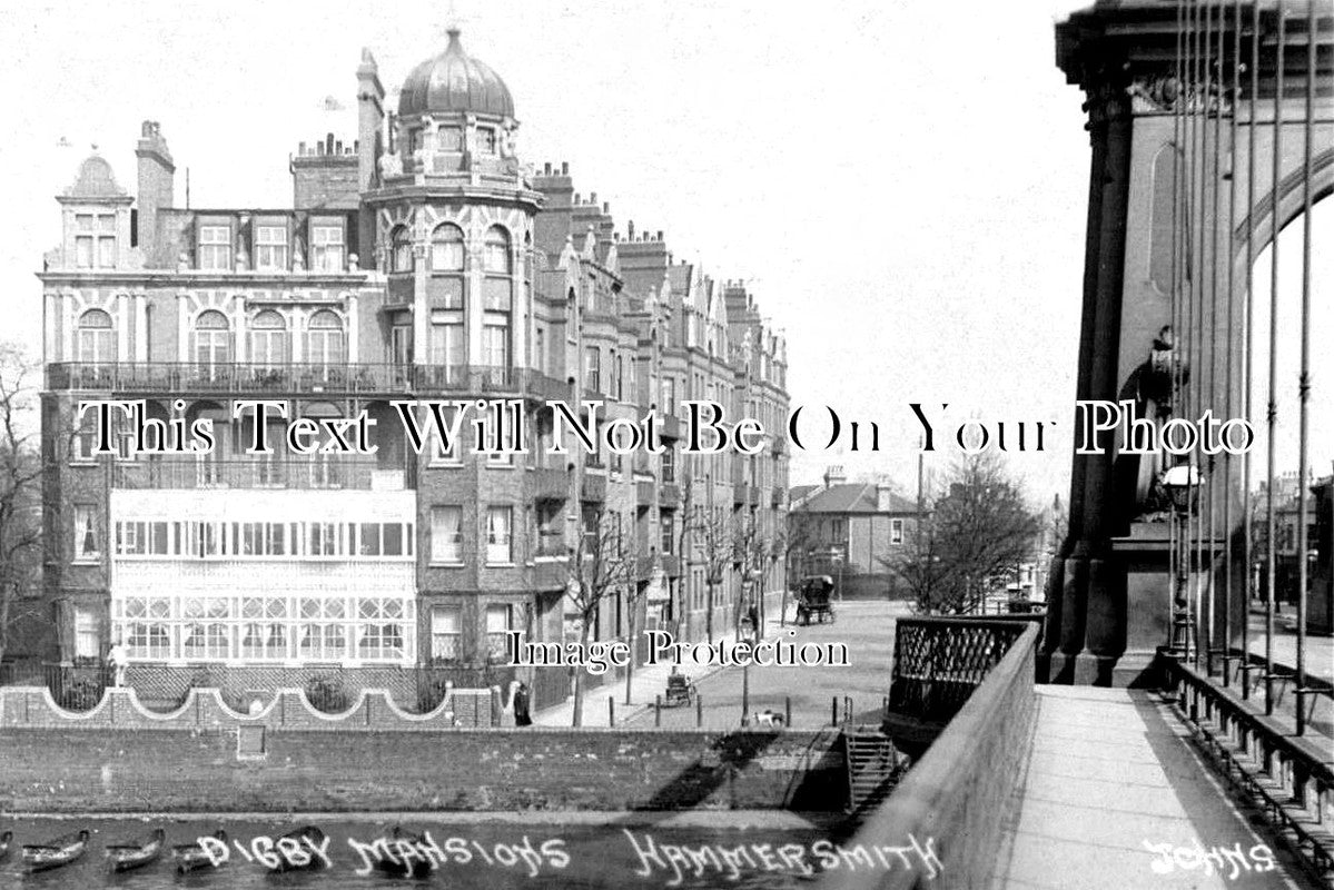 MI 1301 - Digby Mansions, Hammersmith, Middlesex c1916 – JB Archive