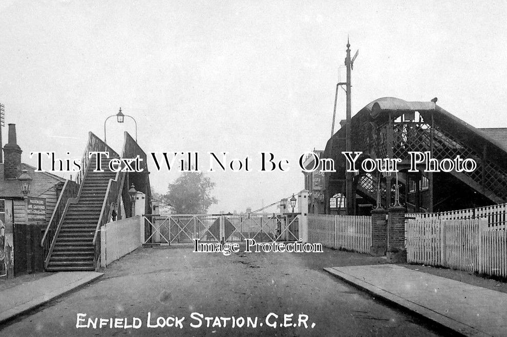 MI 137 - Enfield Lock Railway Station, London, Middlesex – JB Archive