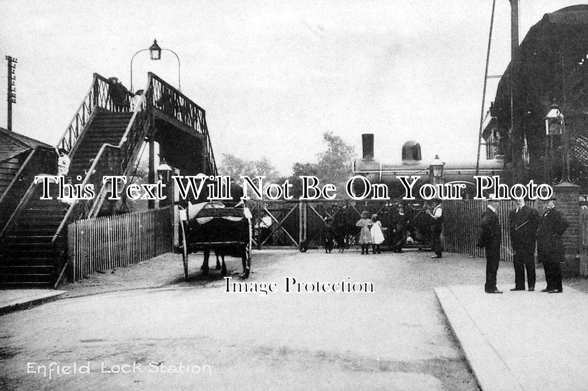 MI 138 - Enfield Lock Railway Station, London, Middlesex – JB Archive
