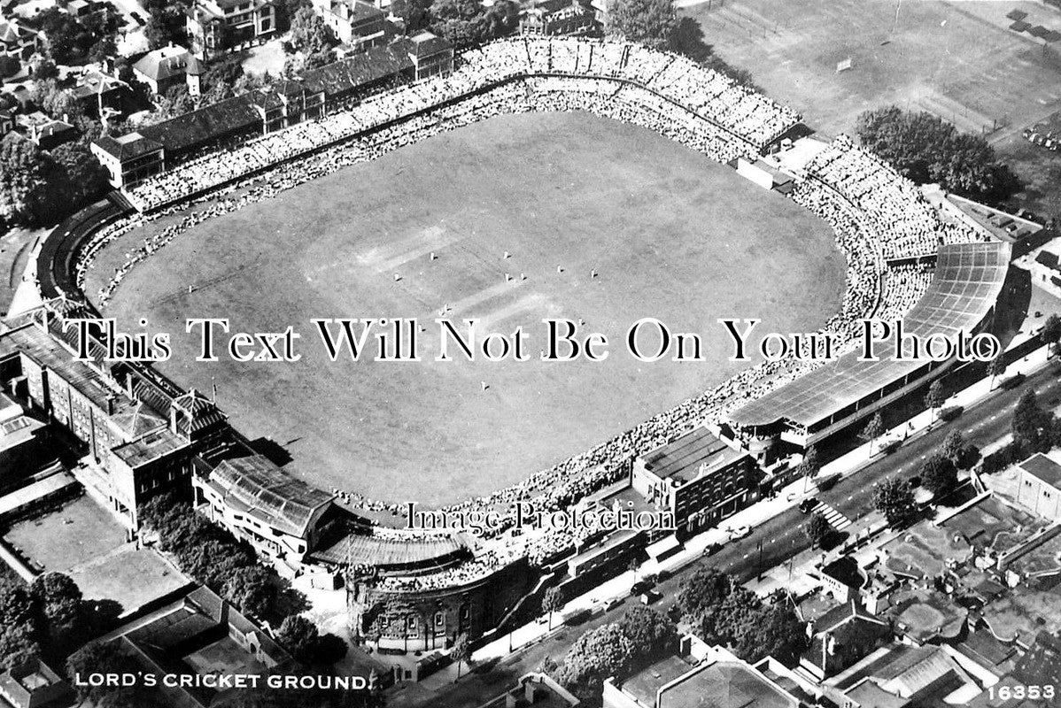 MI 1681 - Aerial View Of Lords Cricket Ground, Middlesex – JB Archive