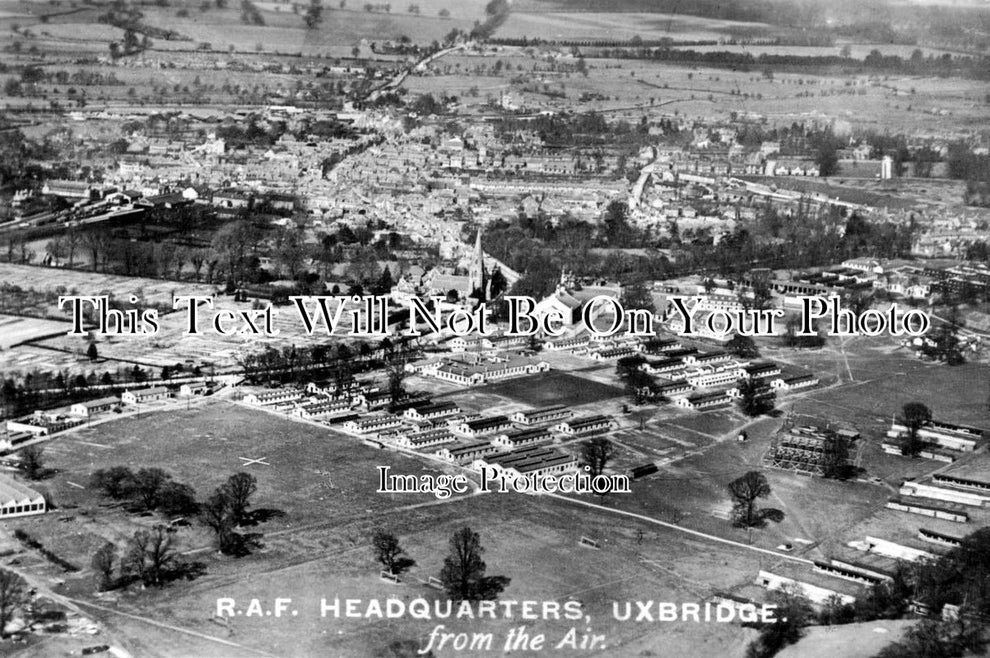 MI 171 - R.A.F. Headquarters Uxbridge From The Air, Middlesex – JB Archive