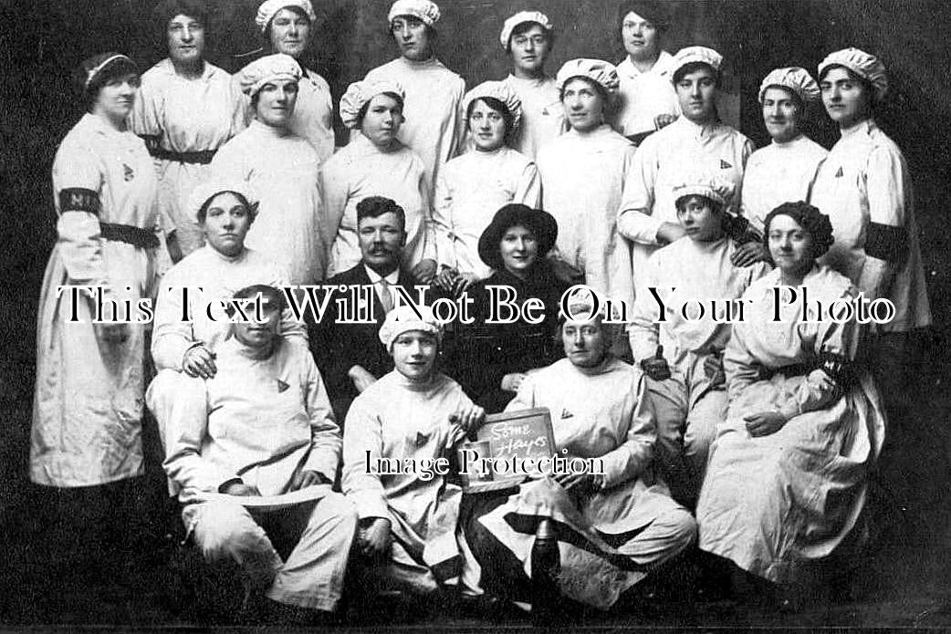 MI 1736 - Hayes Munition Girls Ammo Factory Girls, Middlesex 1914 WW1 ...