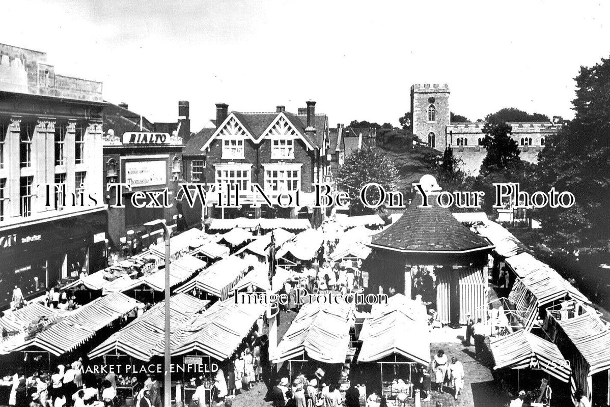 MI 1767 - Market Place, Enfield, Middlesex – JB Archive
