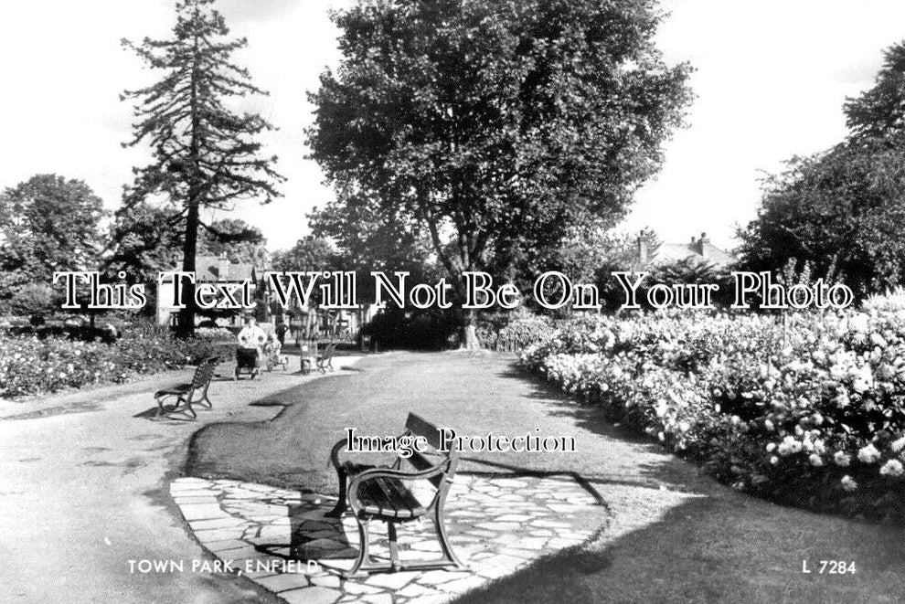 MI 1834 - Town Park, Enfield, Middlesex – JB Archive