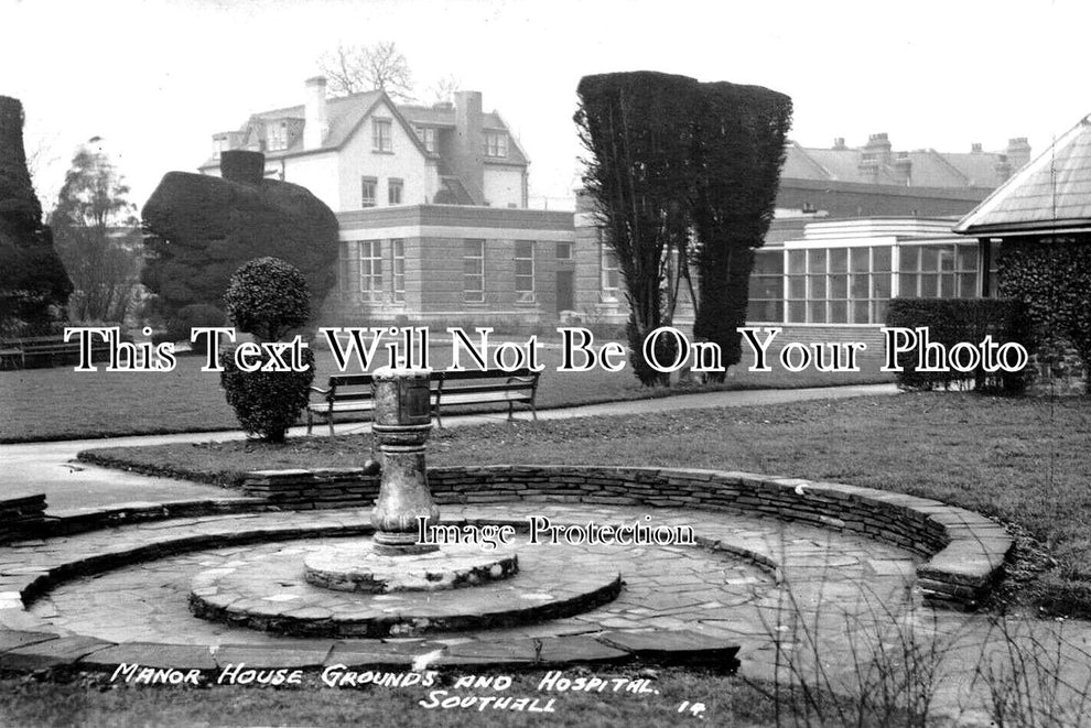 MI 1856 - Manor House Grounds & Hospital, Southall, Middlesex – JB Archive
