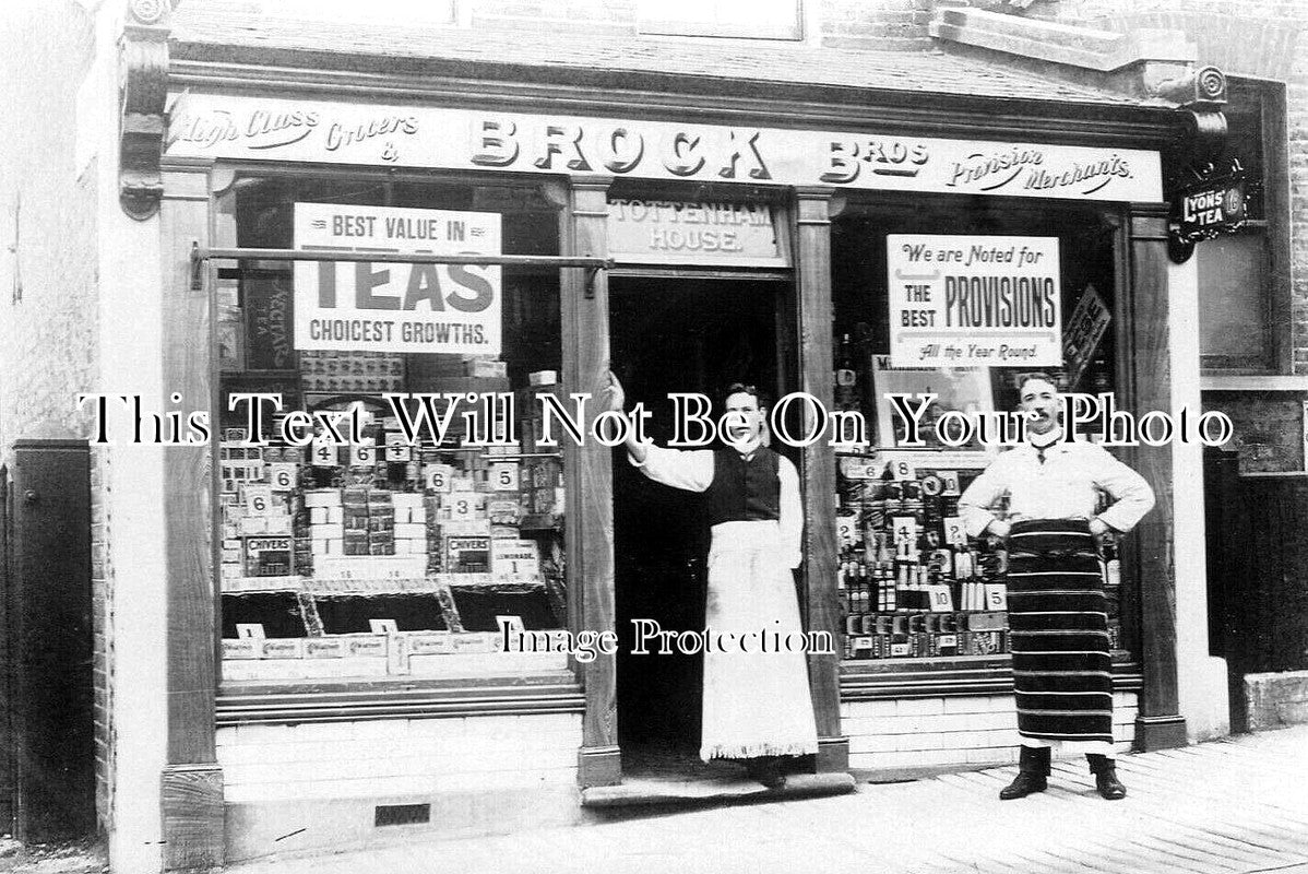 MI 1960 - Brock Bros Shop, Tottenham, London, Middlesex – JB Archive