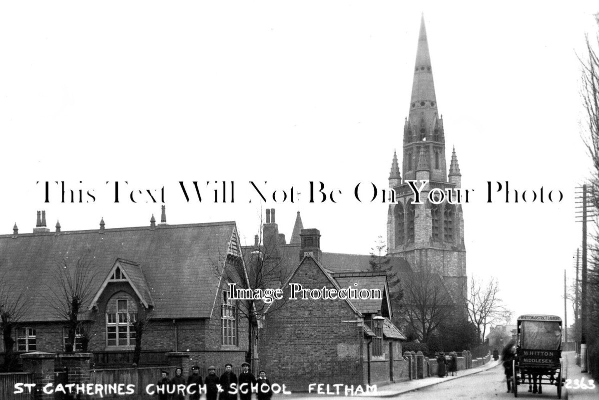 MI 1975 - St Catherines Church & School, Feltham, Middlesex – JB Archive