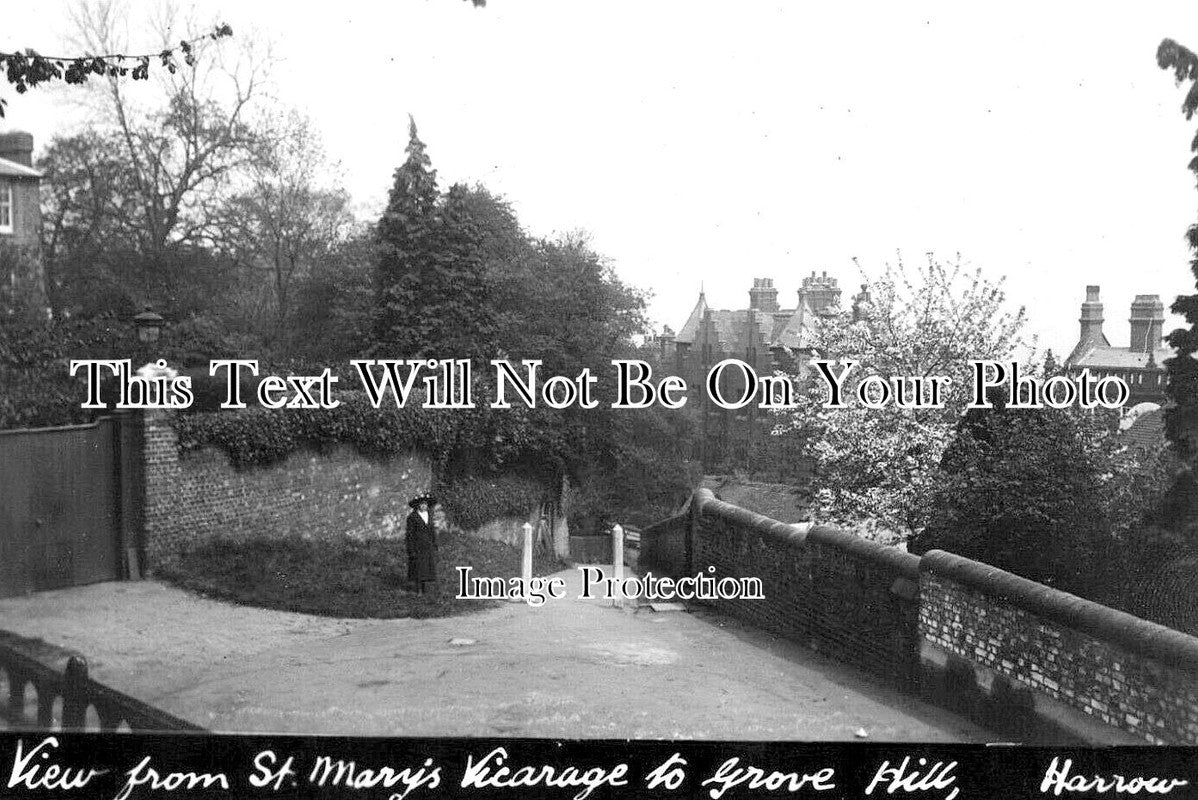 MI 2221 - St Marys Vicarage To Grove Hill, Harrow, Middlesex – JB Archive