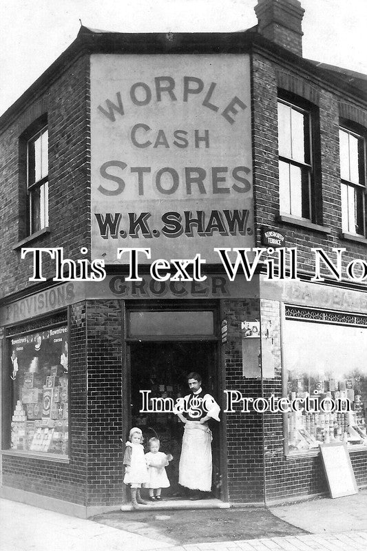 MI 2377 - WK Shaw, Worple Cash Stores, Worple Road, Isleworth, Middles ...