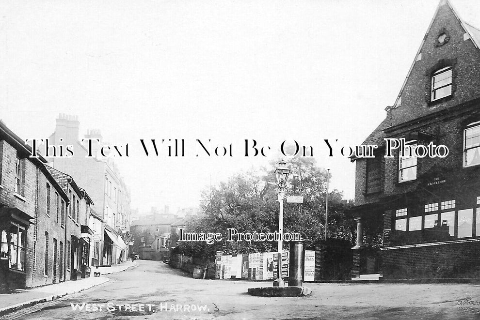 MI 2469 - The Castle Inn Pub, West Street, Harrow, Middlesex, London ...