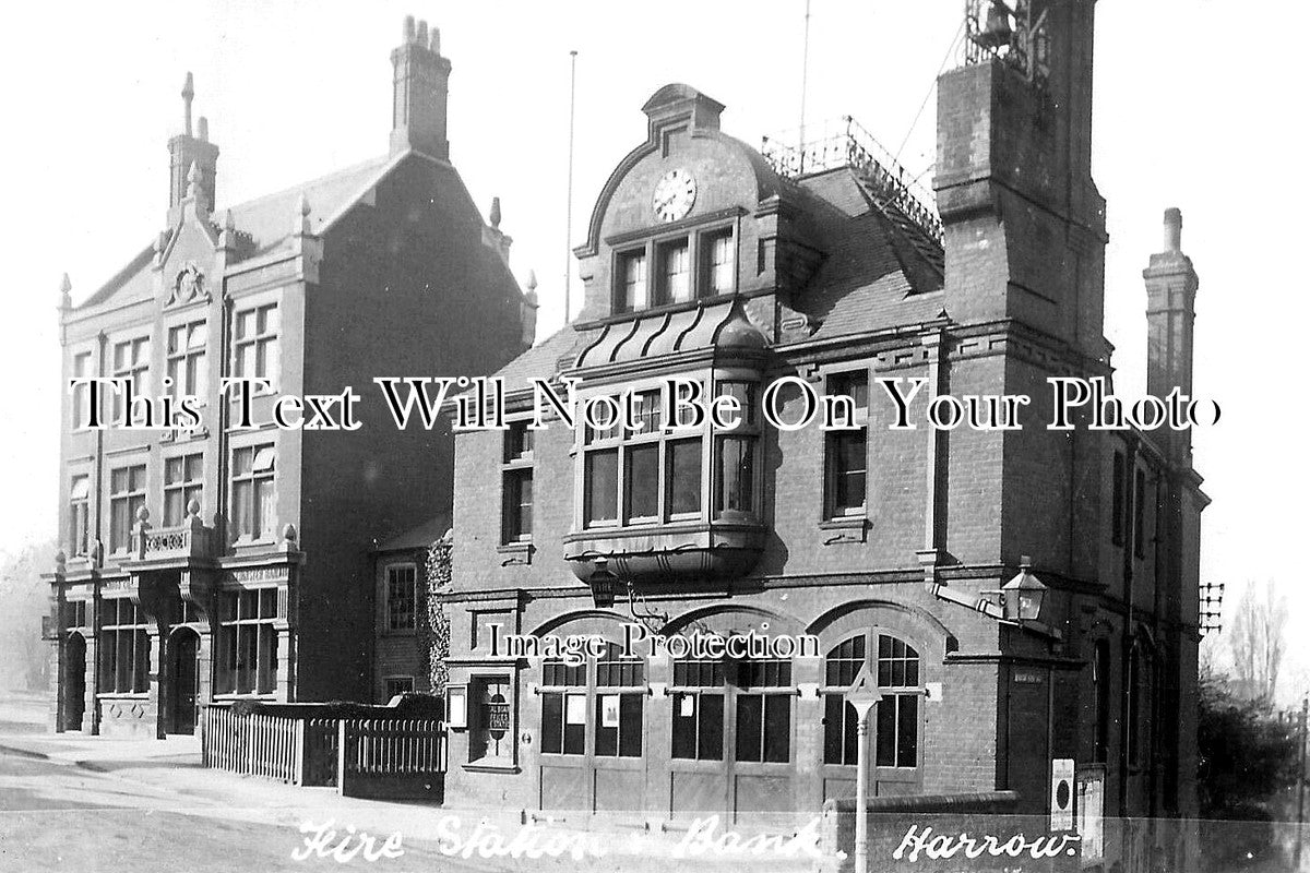 MI 2505 - Harrow Fire Station, Middlesex, London – JB Archive