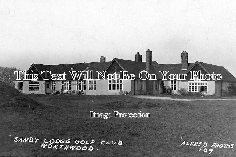 MI 252 - Sandy Lodge Golf Club, Northwood, London, Middlesex – JB Archive