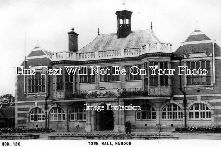 MI 286 - Hendon Town Hall, London, Middlesex – JB Archive