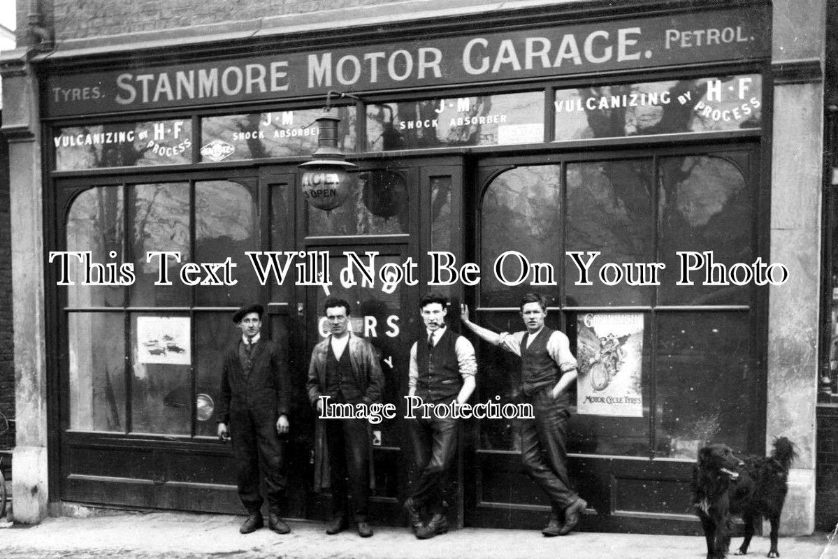 MI 305 - Stanmore Motor Garage, Middlesex, London – JB Archive
