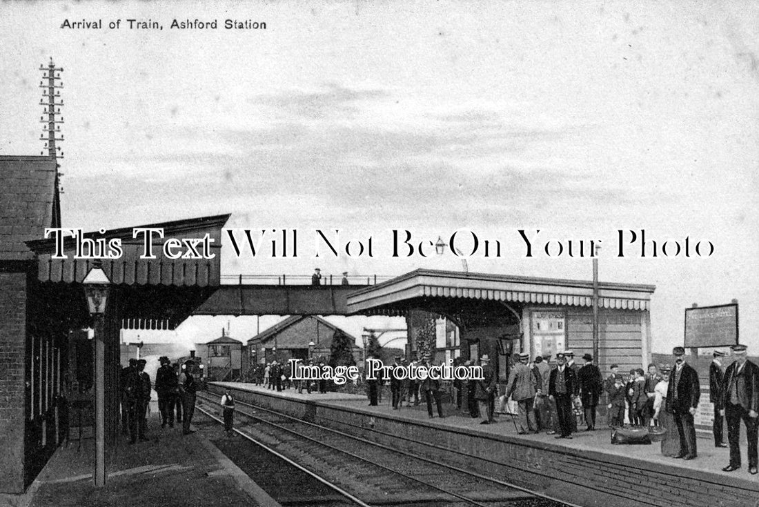 MI 357 - Ashford Railway Station, Ashford, Middlesex, London – JB Archive